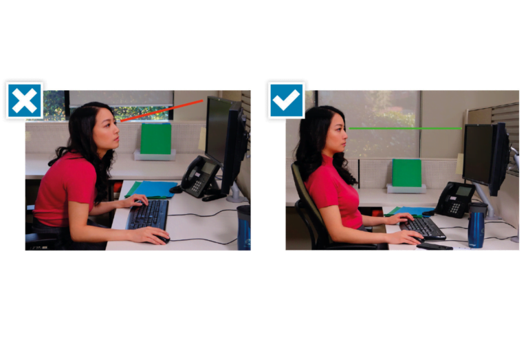 Ergonomic Tips For Monitor Position To Reduce Pain and Discomfort